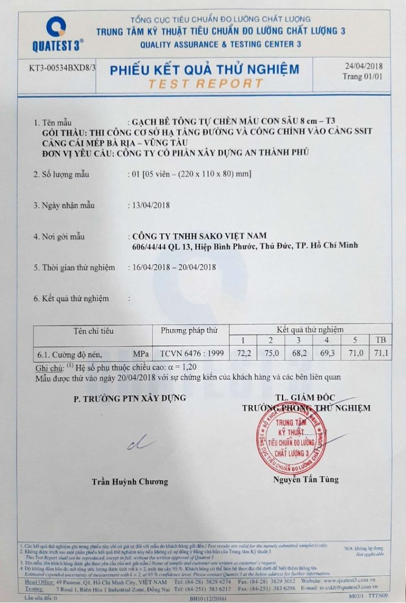 Gạch con sâu tự chèn - M600